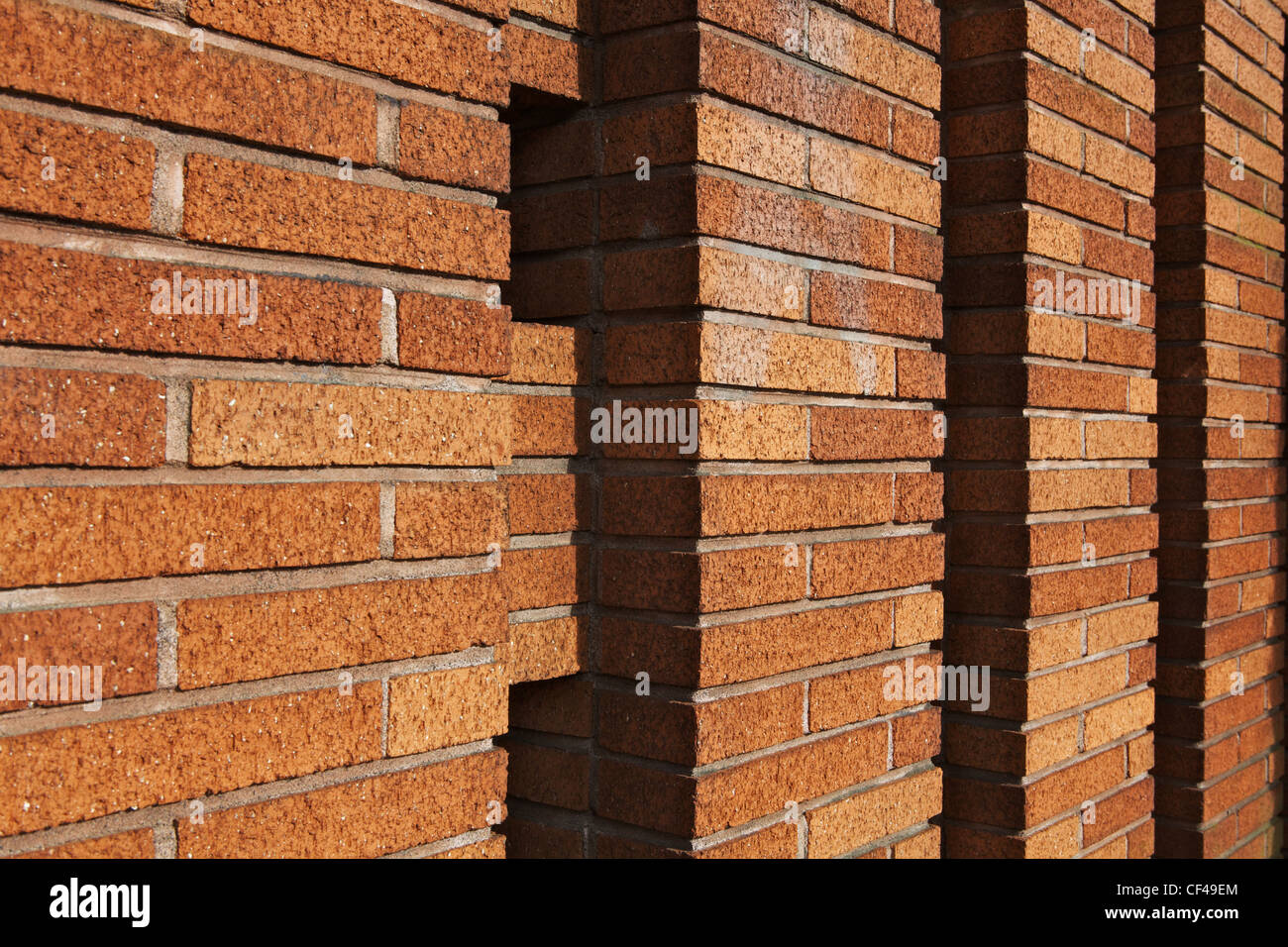 Perspective Brick Column