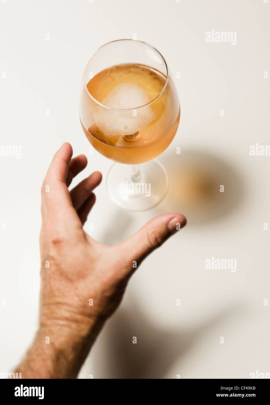 Hands reaching glass beer hi-res stock photography and images - Alamy