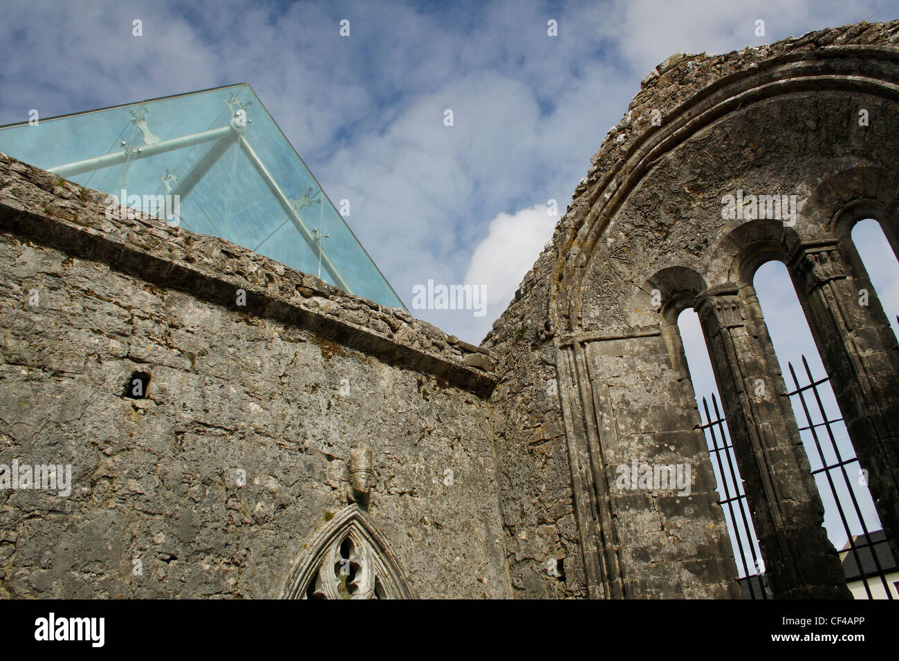Kilfenora Cathedral In The Burren Region; Kilfenora County Clare ...