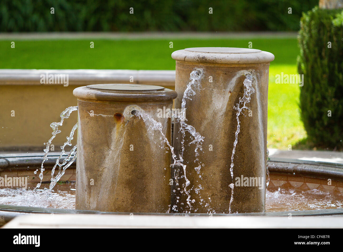 A small fountain Stock Photo - Alamy