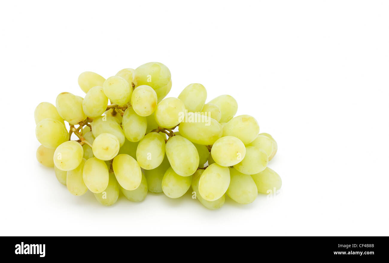 Sweet tasty white grape bunch hi-res stock photography and images - Alamy