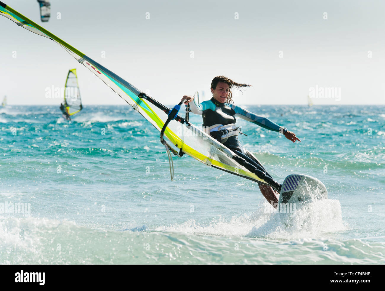 Windsurfing background hi-res stock photography and images - Alamy