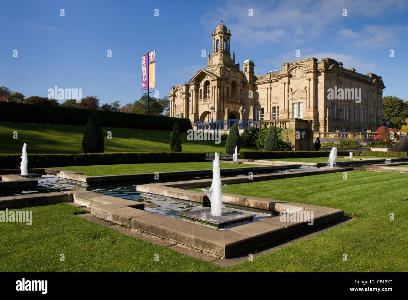 Cartwright Hall, opened 1904, is Bradfords civic art gallery. It's ...