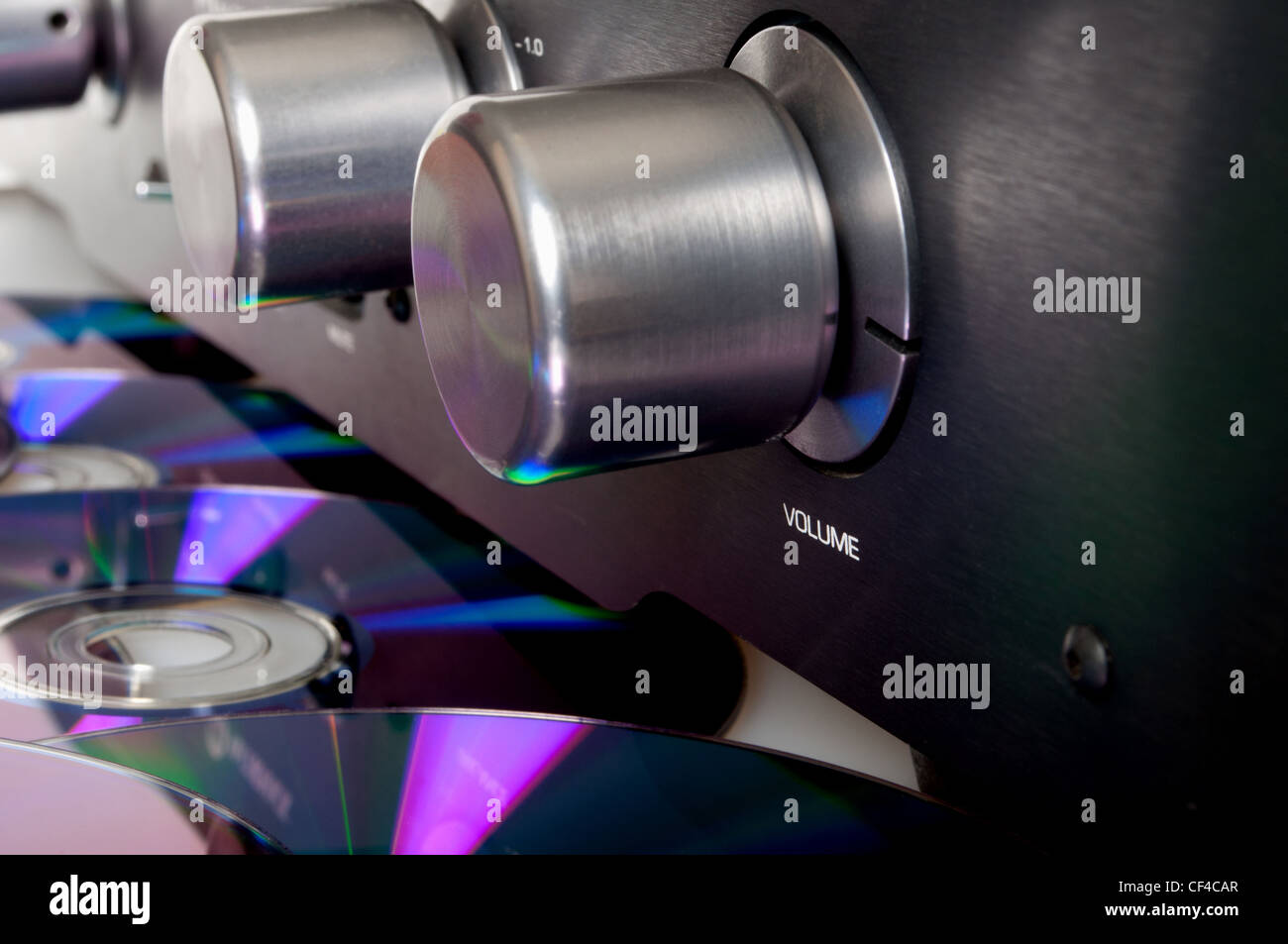 Amplifier volume dial hi-res stock photography and images - Alamy