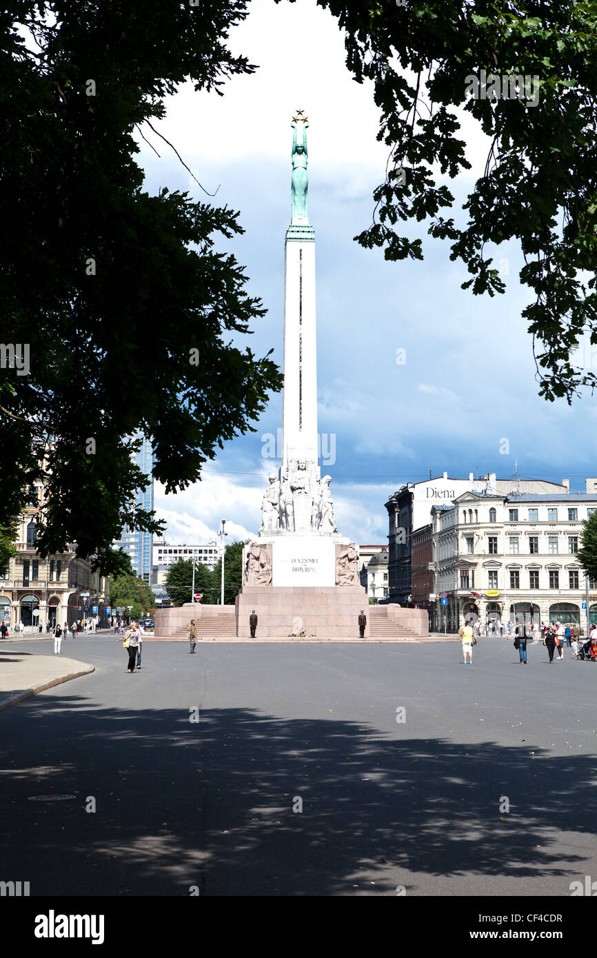 Freedom Monument, Riga, Latvia, Baltic States, Europe Stock Photo - Alamy