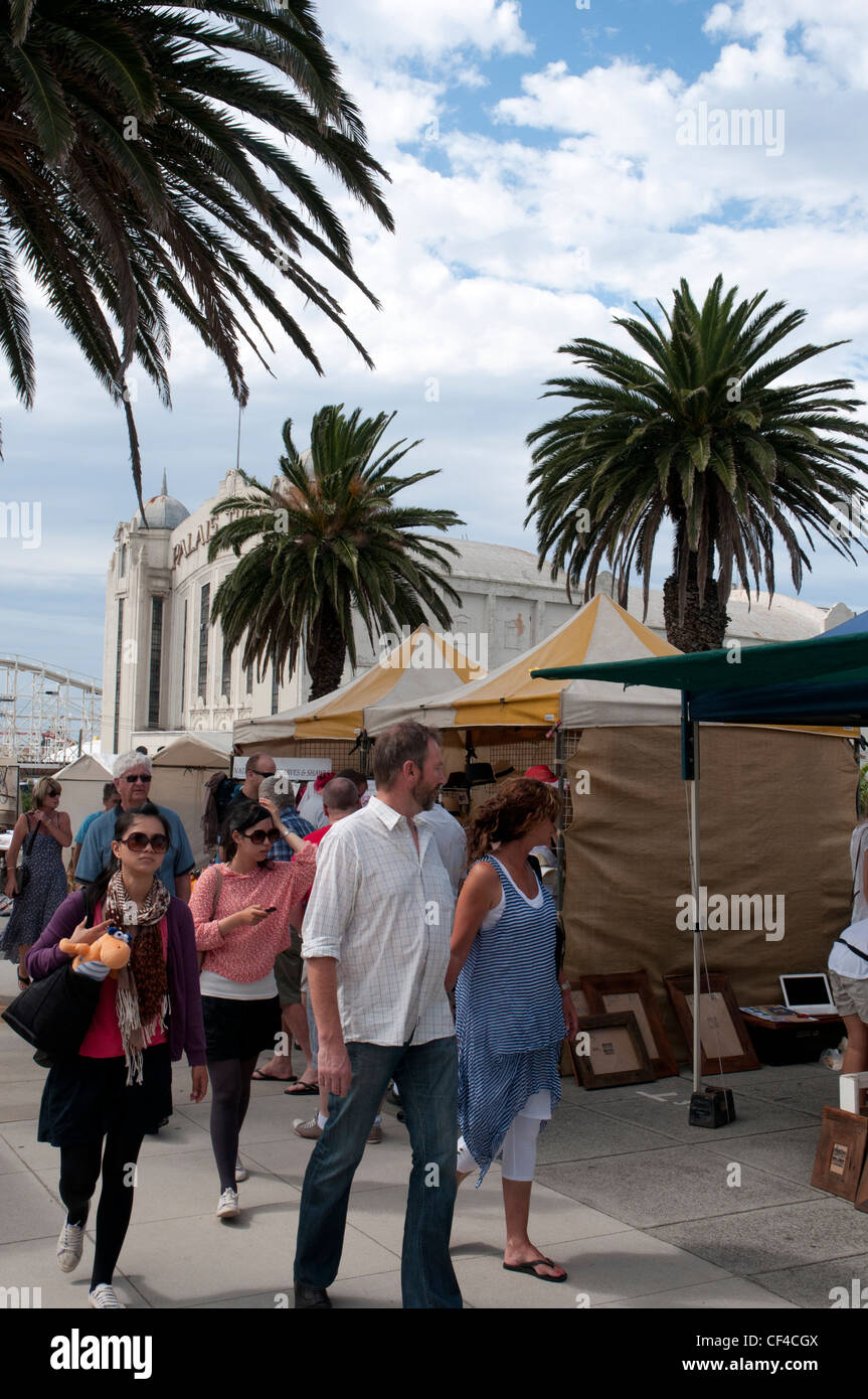Craft market melbourne High Resolution Stock Photography and Images - Alamy