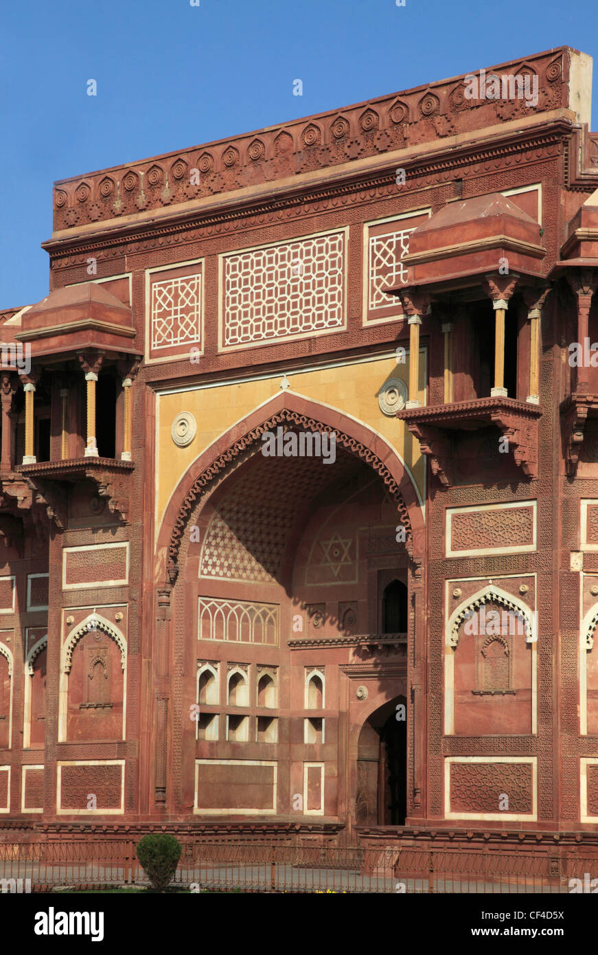 India, Uttar Pradesh, Agra, Fort, gate Stock Photo - Alamy
