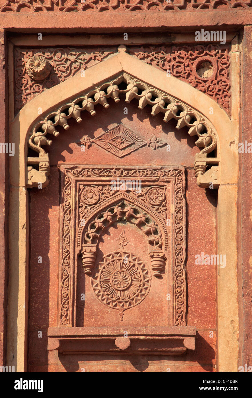 India, Uttar Pradesh, Agra, Fort, architecture, detail Stock Photo - Alamy