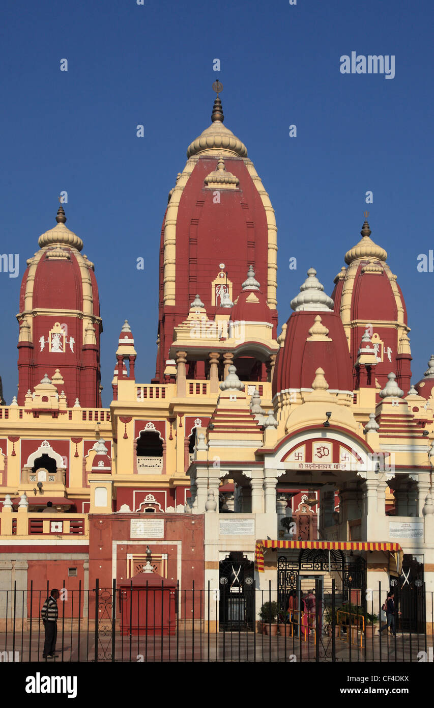 India, Delhi, Lakshmi Narayan Temple, Birla Mandir Stock Photo - Alamy
