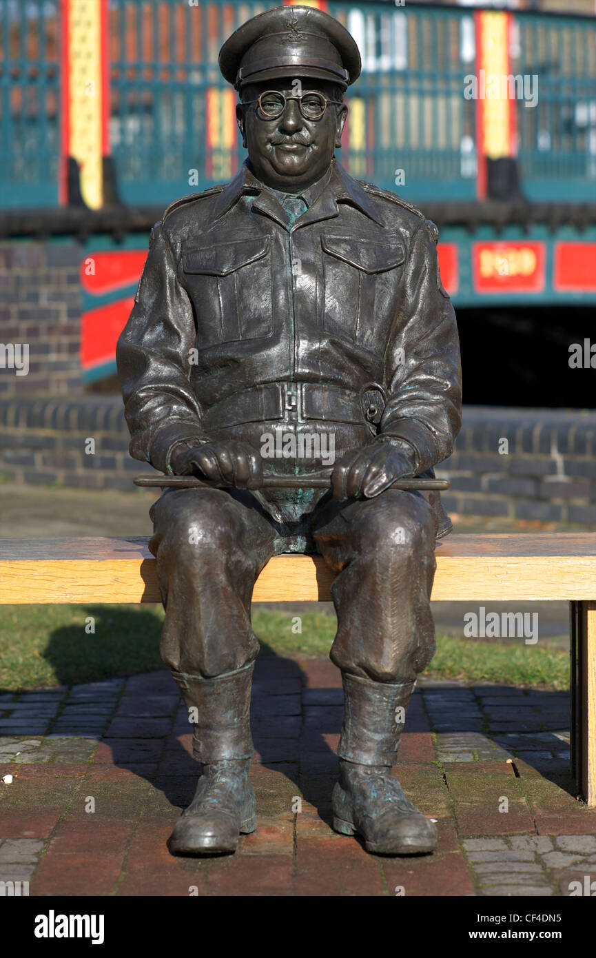 Bronze Statue of the Dad's Army TV Show Character Captain George ...