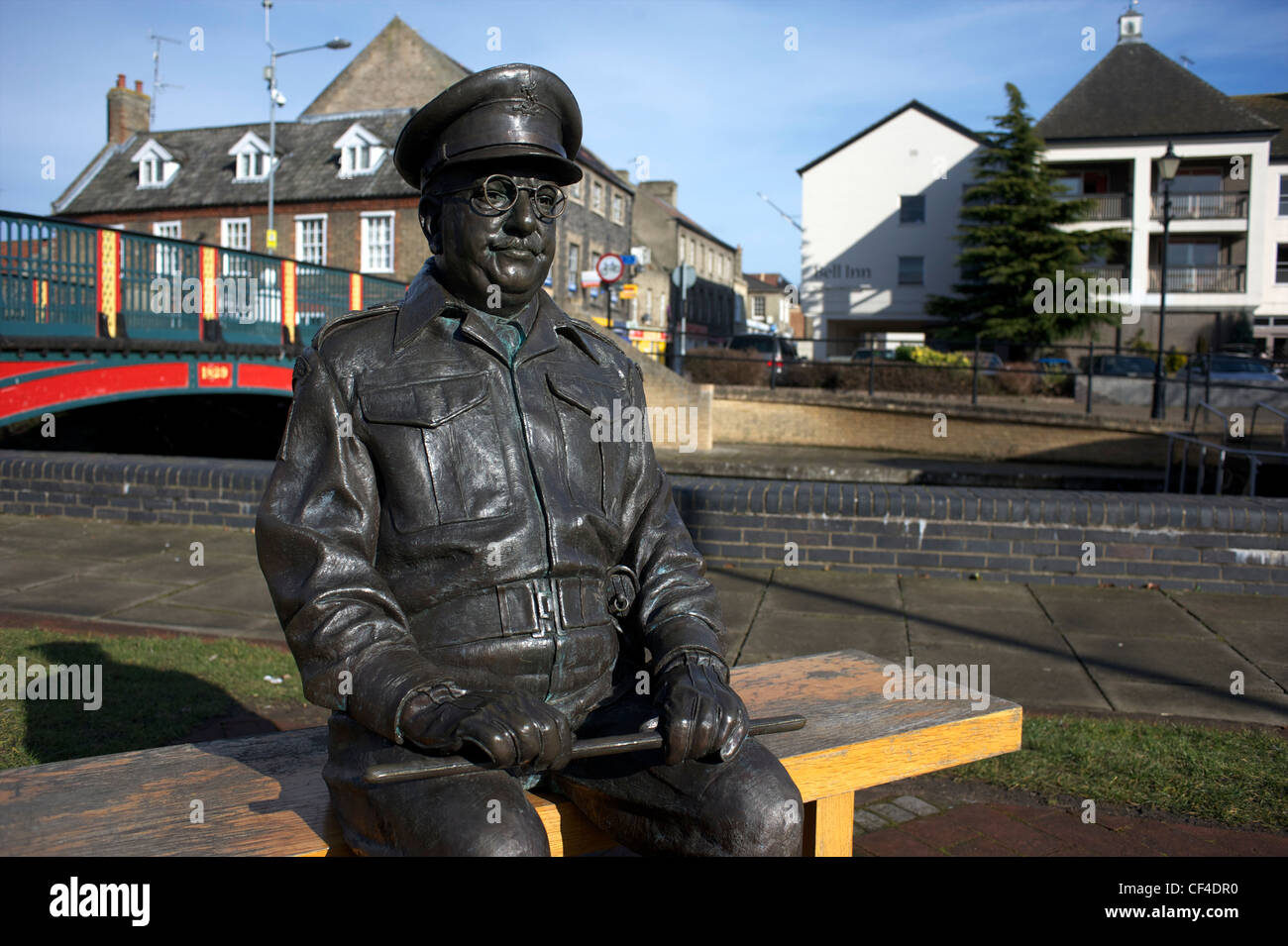 Bronze Statue of the Dad's Army TV Show Character Captain George ...