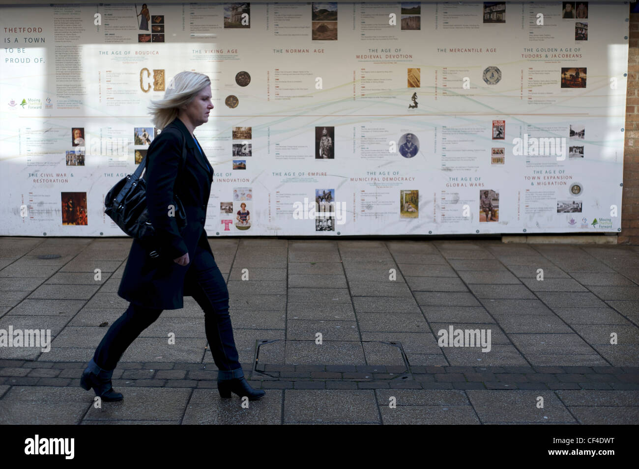 Thetford Town Centre Stock Photo - Alamy
