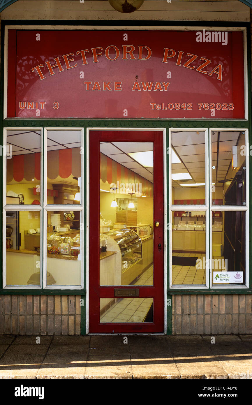 Thetford Town Centre Stock Photo - Alamy