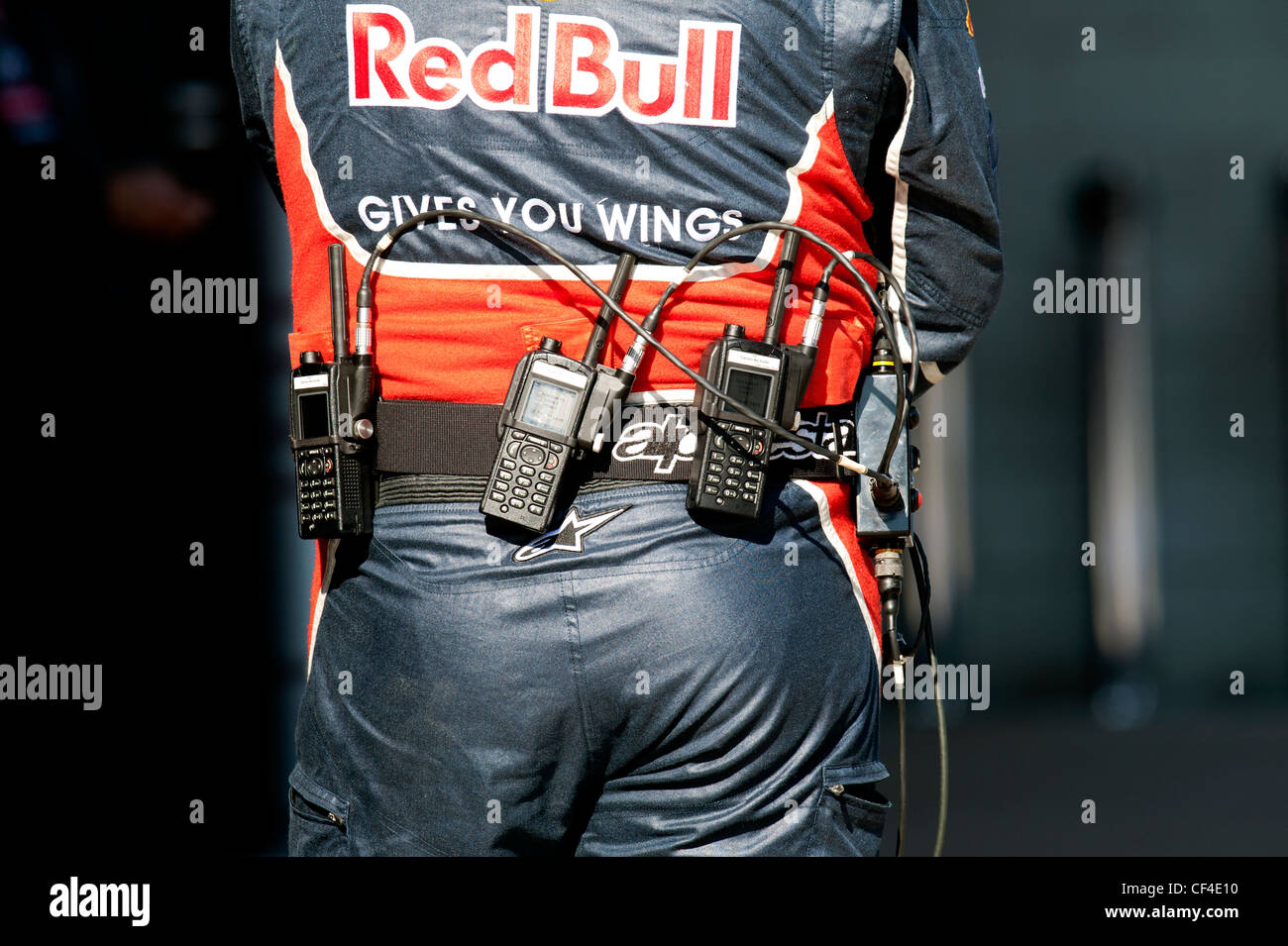 Red bull mechanic race hi-res stock photography and images - Alamy