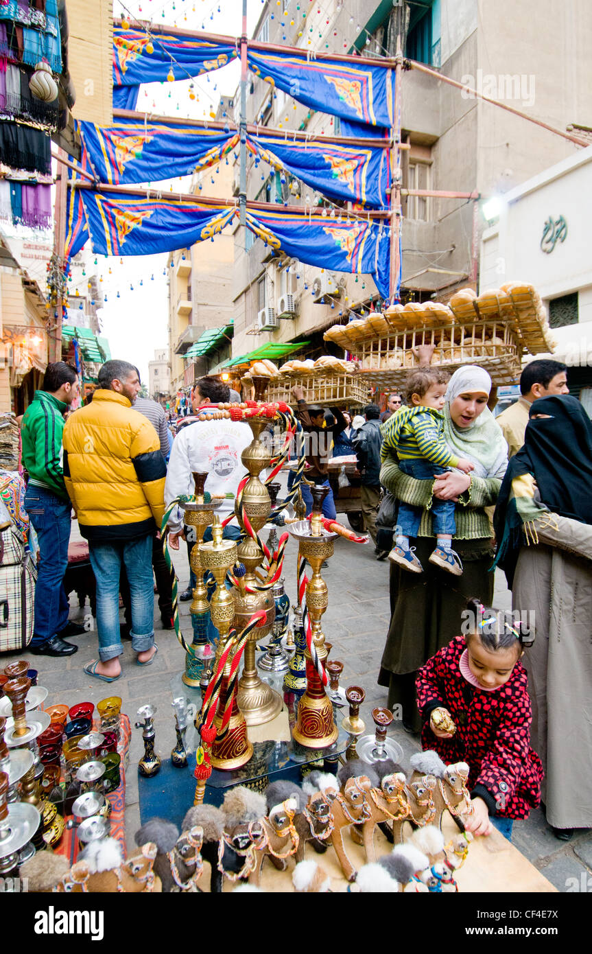 Khan El Khalili market Cairo Egypt Stock Photo - Alamy