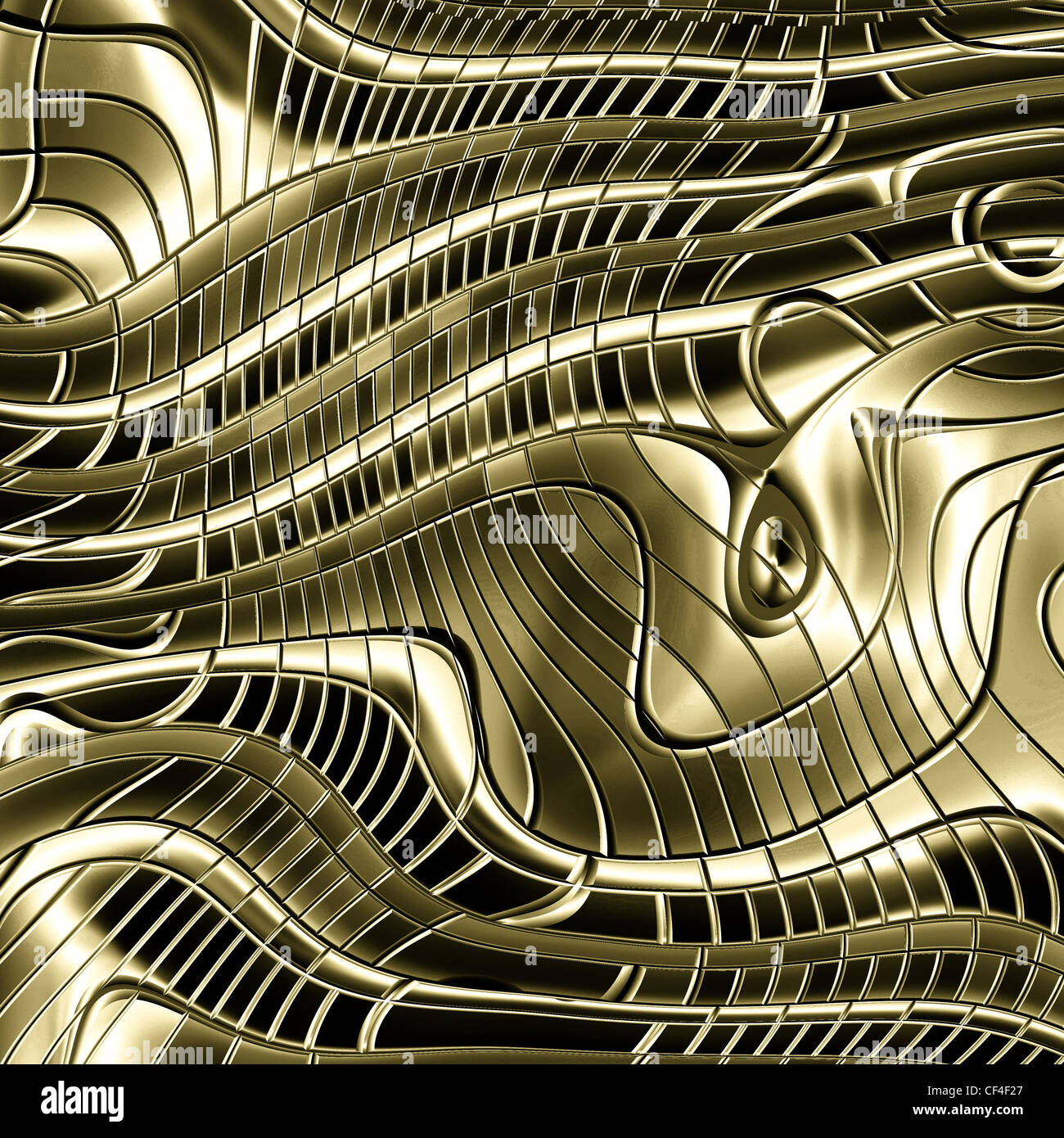 great image of an abstract gold metal background Stock Photo - Alamy