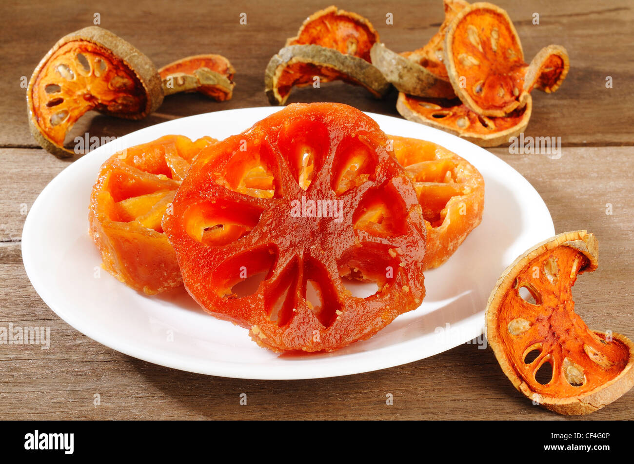 Bael thai sweet dessert Stock Photo - Alamy