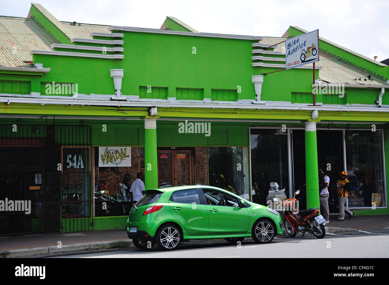 Art deco building, Hendrick Verwoerd Street, Nigel, Gauteng Province ...