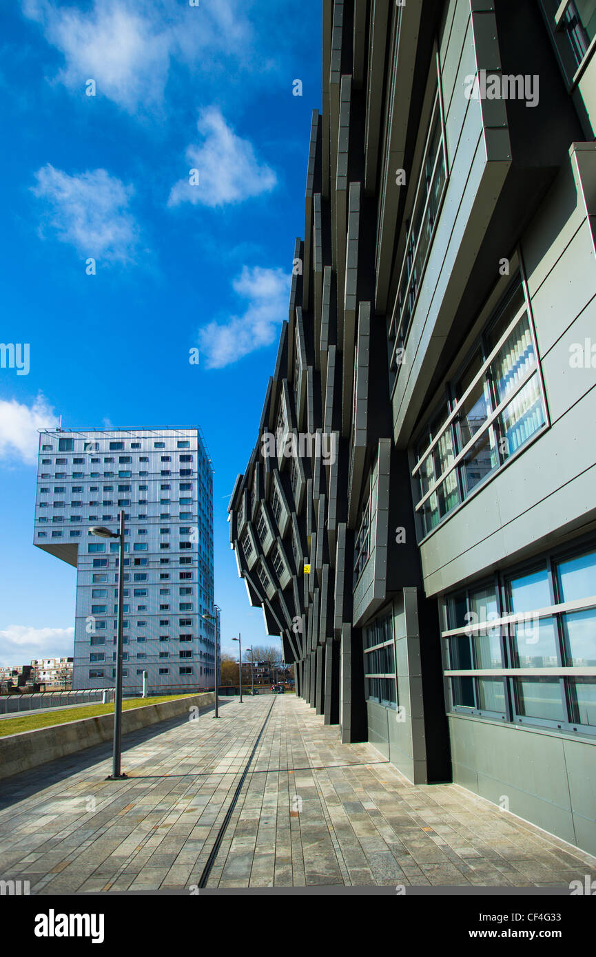 Modern Architecture of Almere Stock Photo - Alamy
