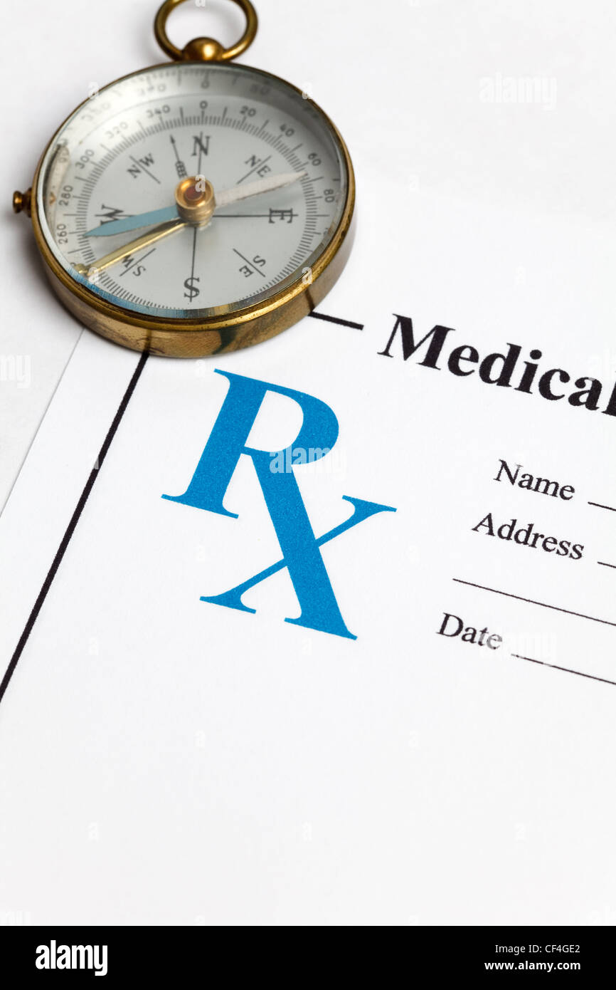 Rx prescription hi-res stock photography and images - Alamy