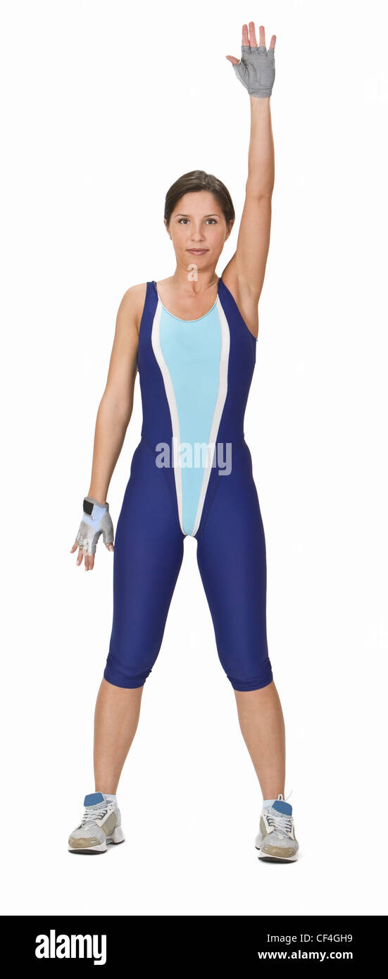 Teenager warm up sport Cut Out Stock Images & Pictures - Alamy