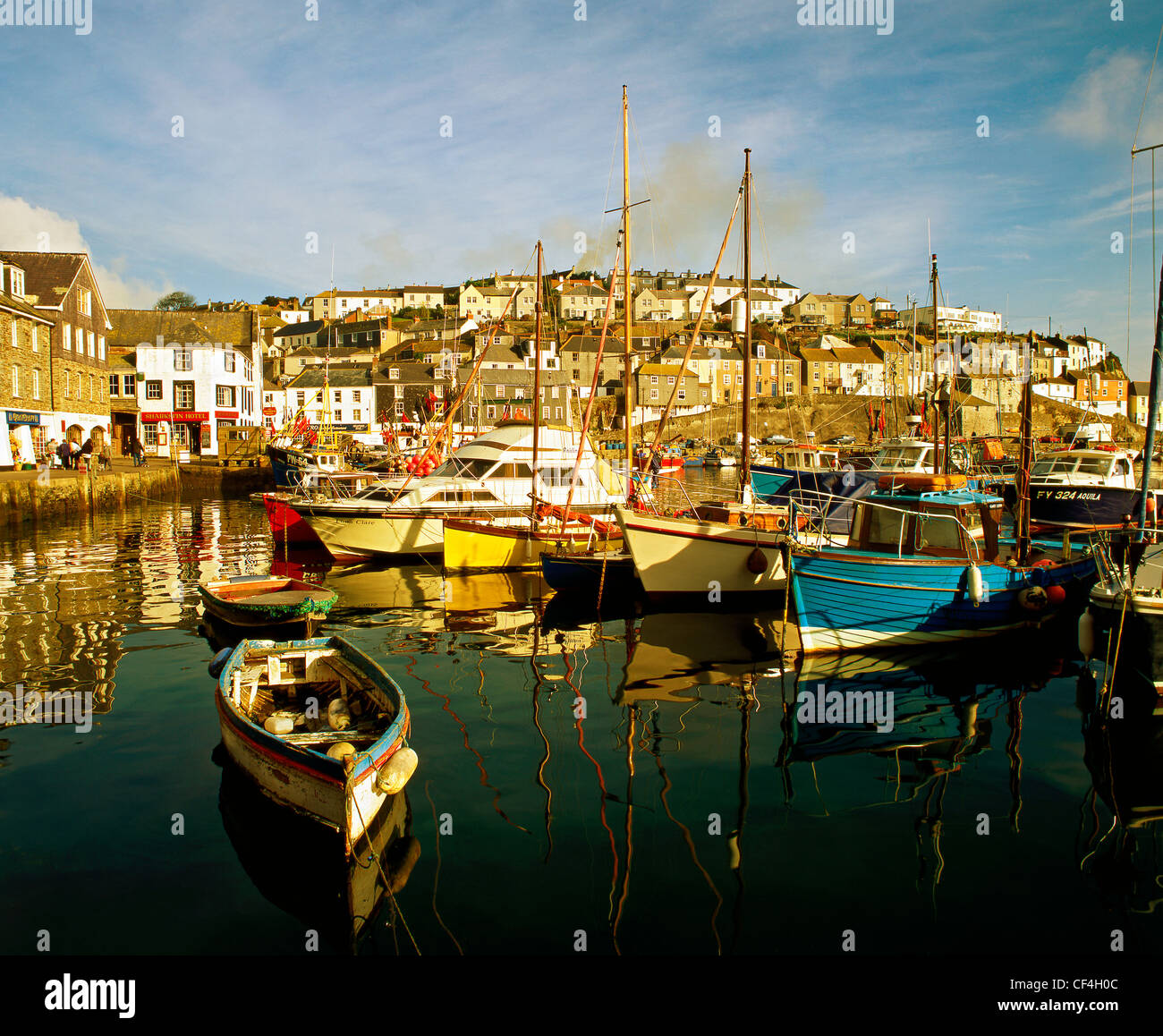 Cornish pilchard fishing boats hi-res stock photography and images - Alamy