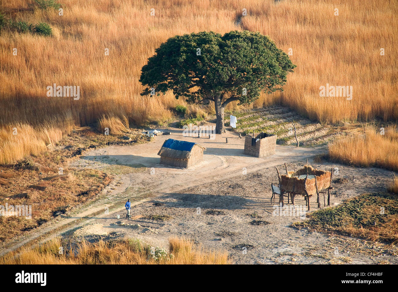 Aerial views of rural areas in Zimbabwe Stock Photo - Alamy