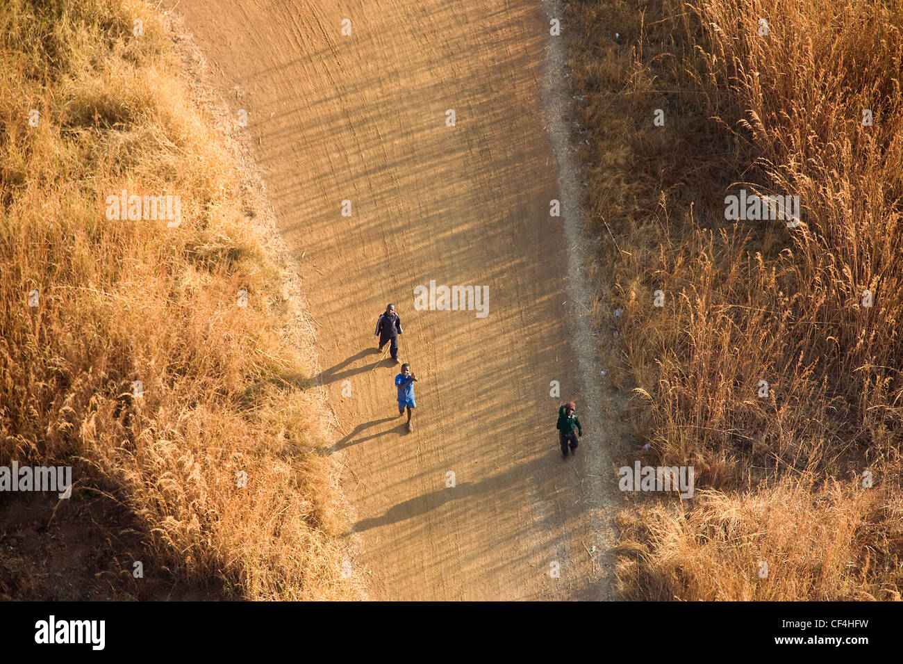 Aerial views of rural areas in Zimbabwe Stock Photo - Alamy