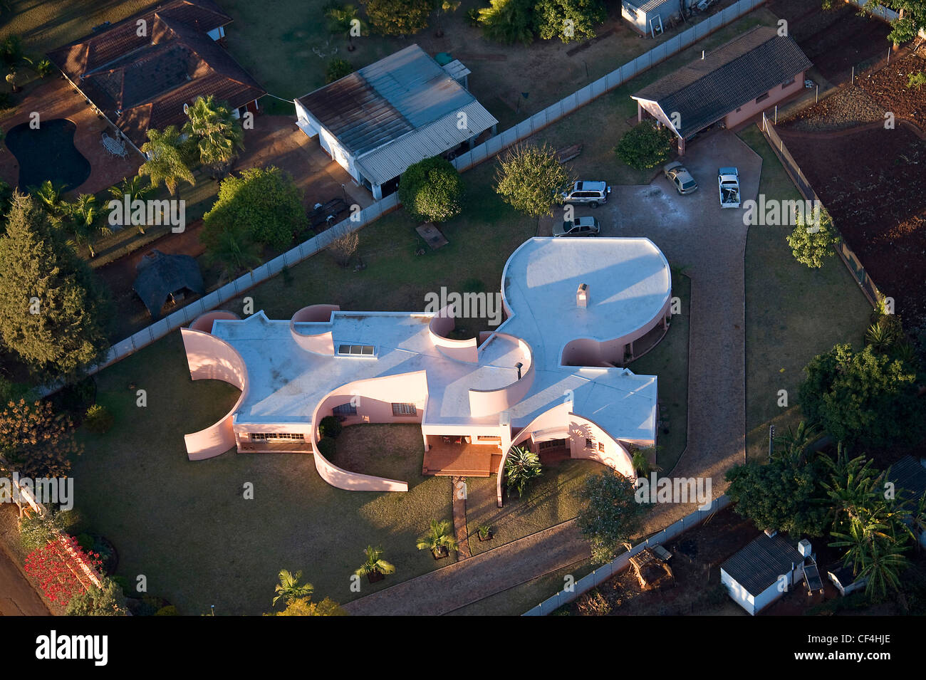 Aerial urban images from Zimbabwe Stock Photo - Alamy
