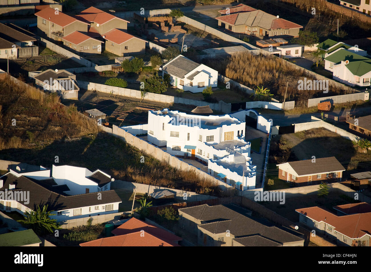 Aerial urban images from Zimbabwe Stock Photo - Alamy