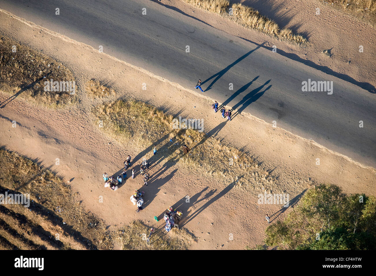 Aerial urban images from Zimbabwe Stock Photo - Alamy