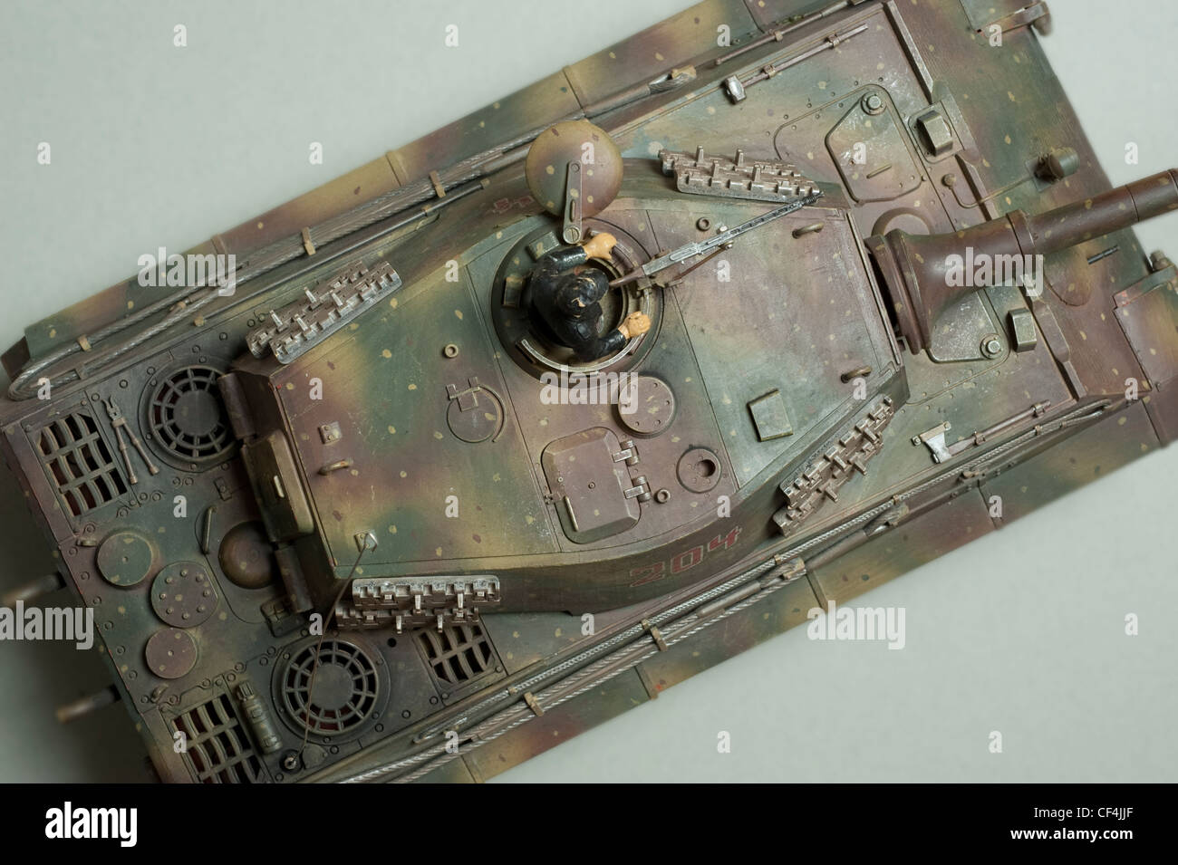 King Tiger tank 204 with Ambush camouflage, seen from above Stock Photo ... King Tiger tank 204 with Ambush camouflage, seen from above Stock Photo ...