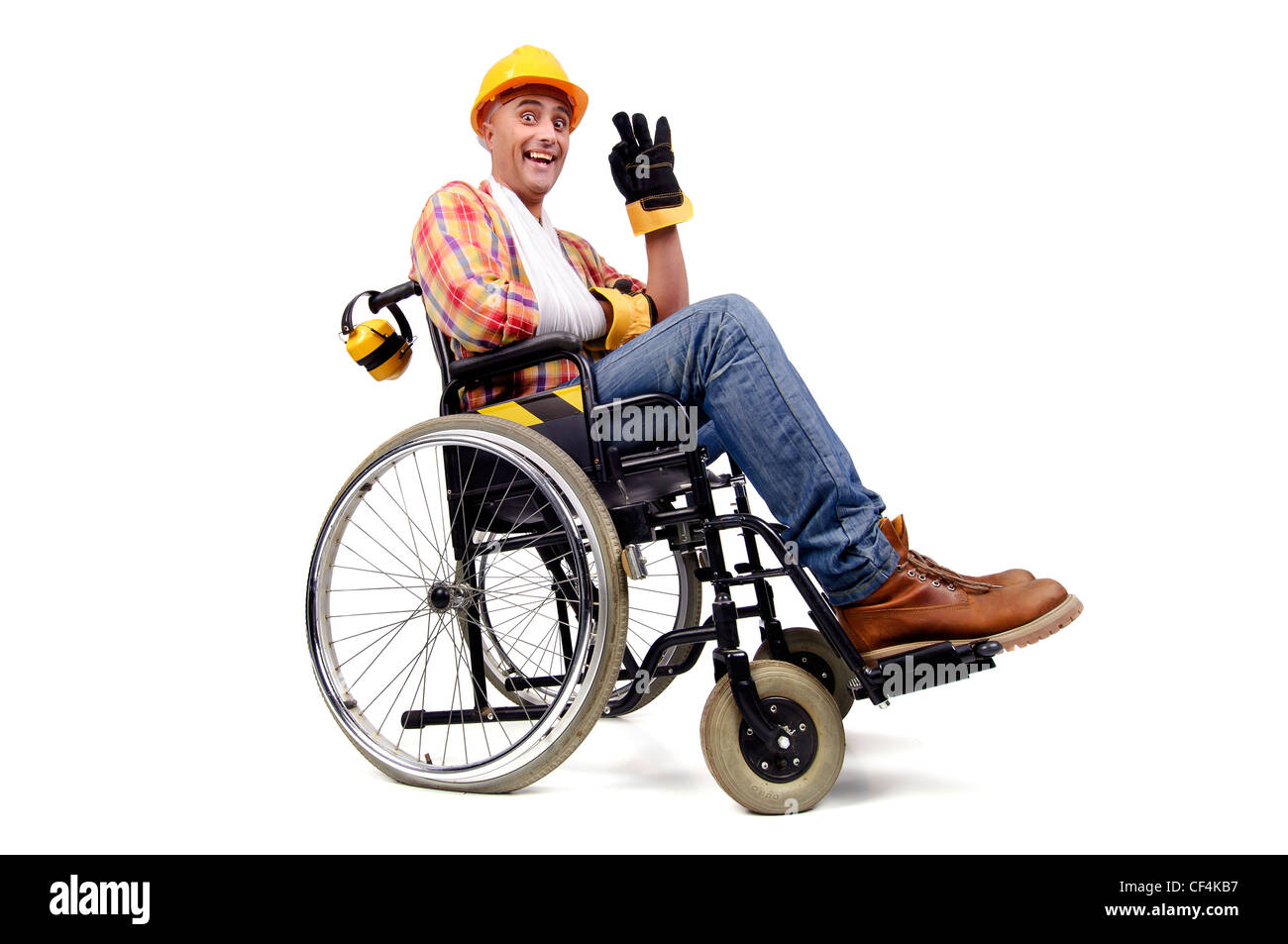 Male construction professional in Cut Out Stock Images & Pictures - Alamy