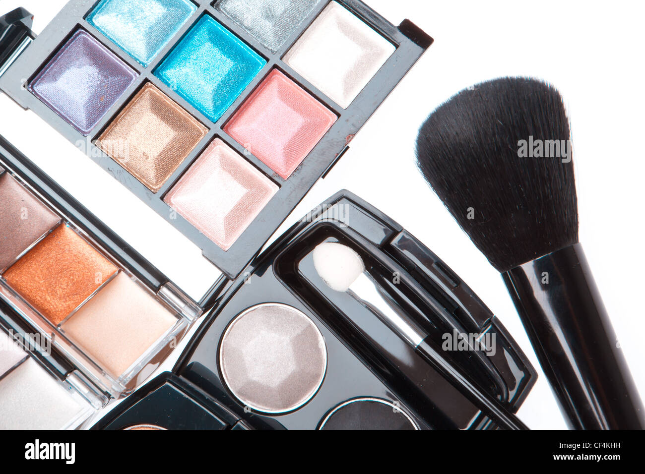 makeup set isolated on white background Stock Photo - Alamy