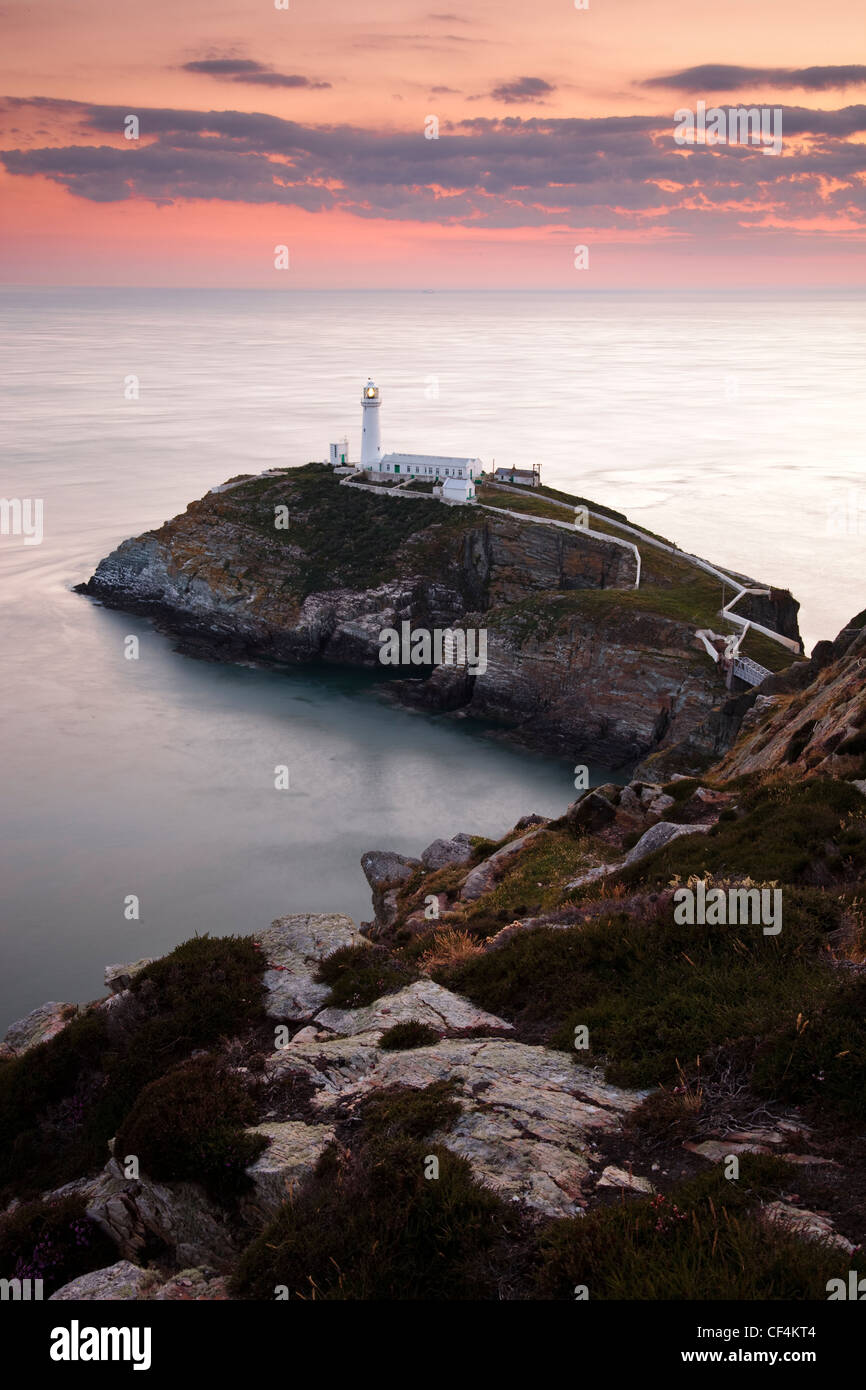 South Stack Lighthouse, a spectacular lighthouse just off Holy Island ...