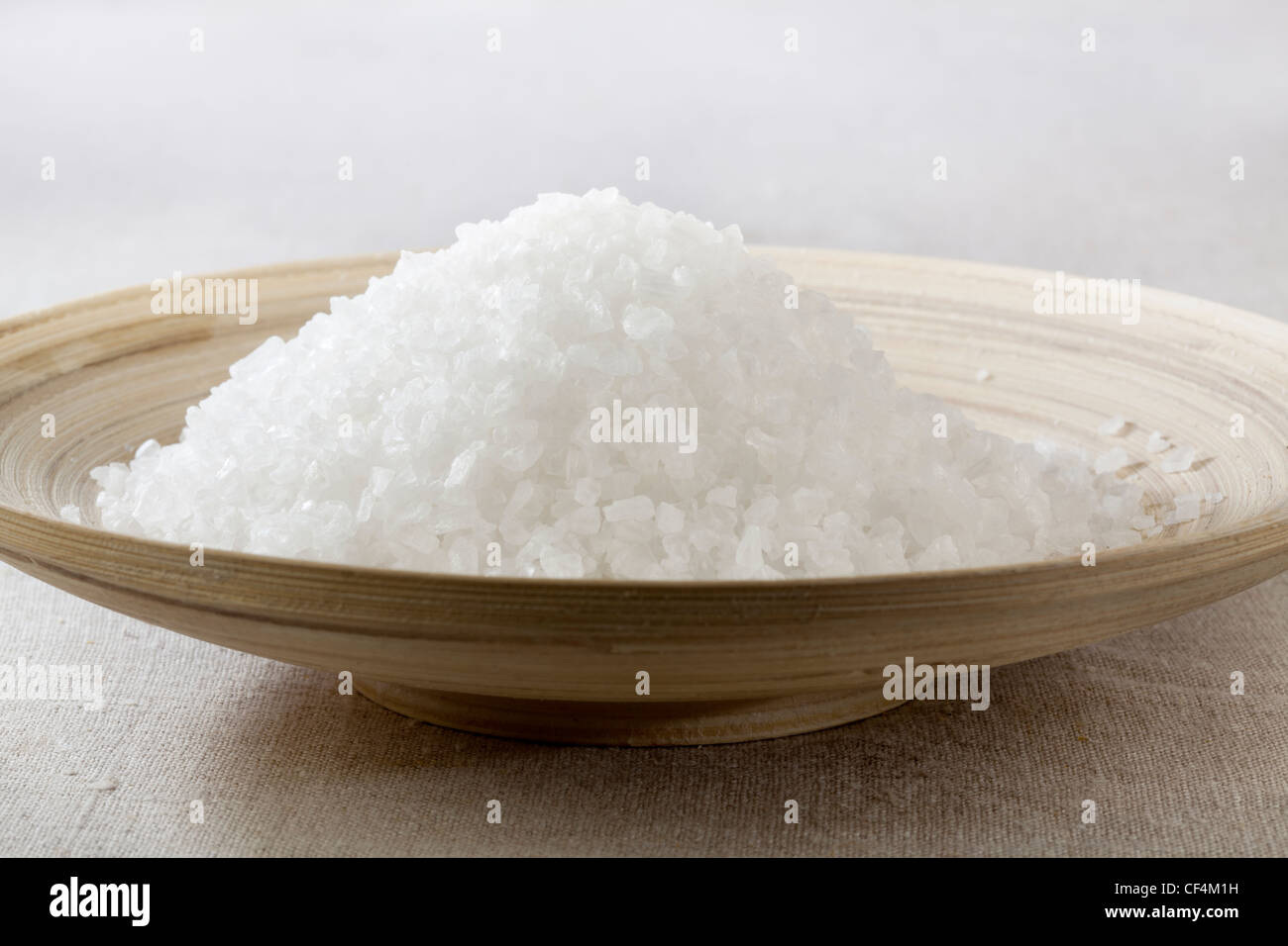 Sea salt granules Stock Photo - Alamy
