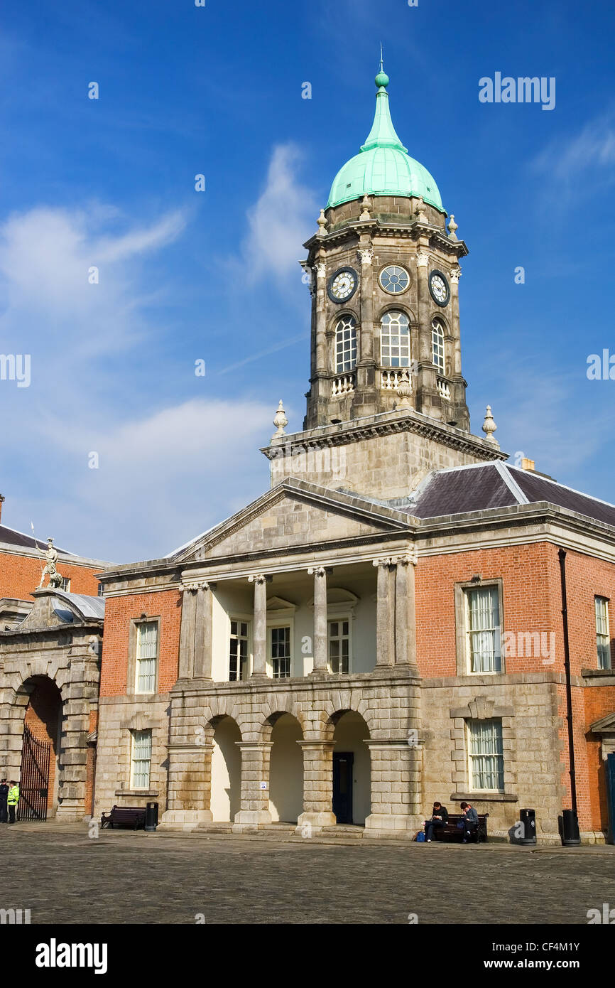 Dublin Castle historic architecture in Dublin, Ireland Stock Photo - Alamy