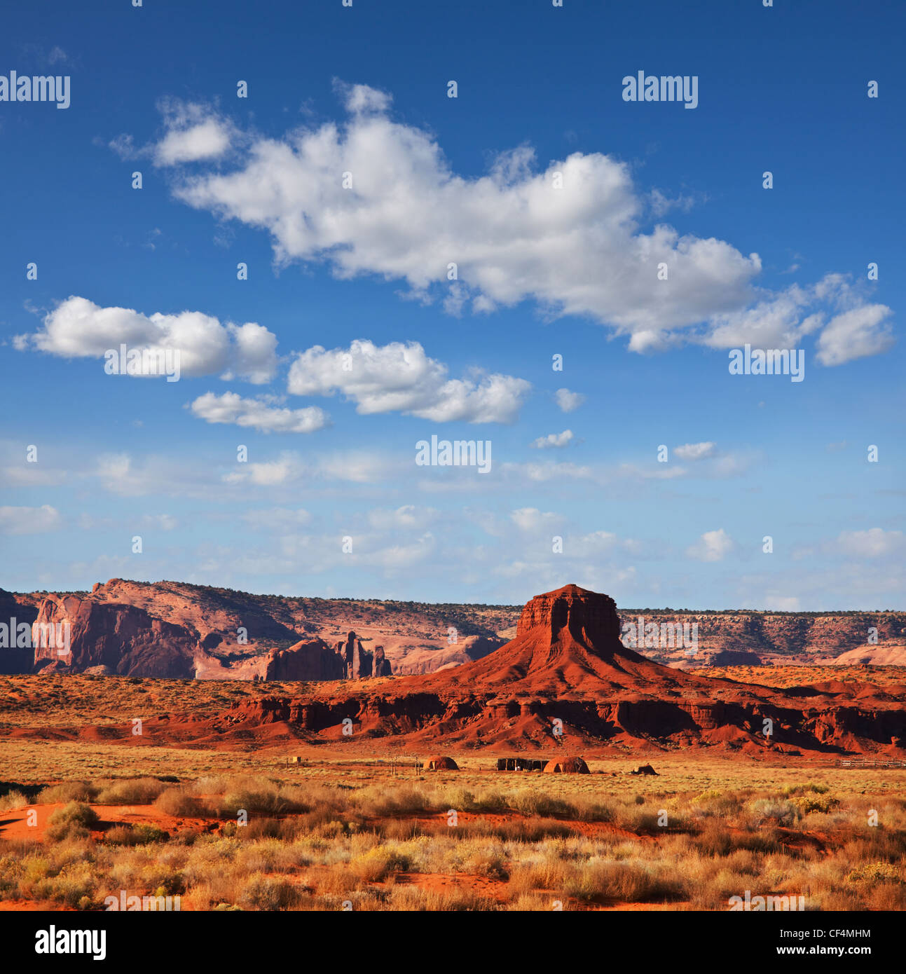 Prairie landscapes in Monument Valley,USA Stock Photo - Alamy