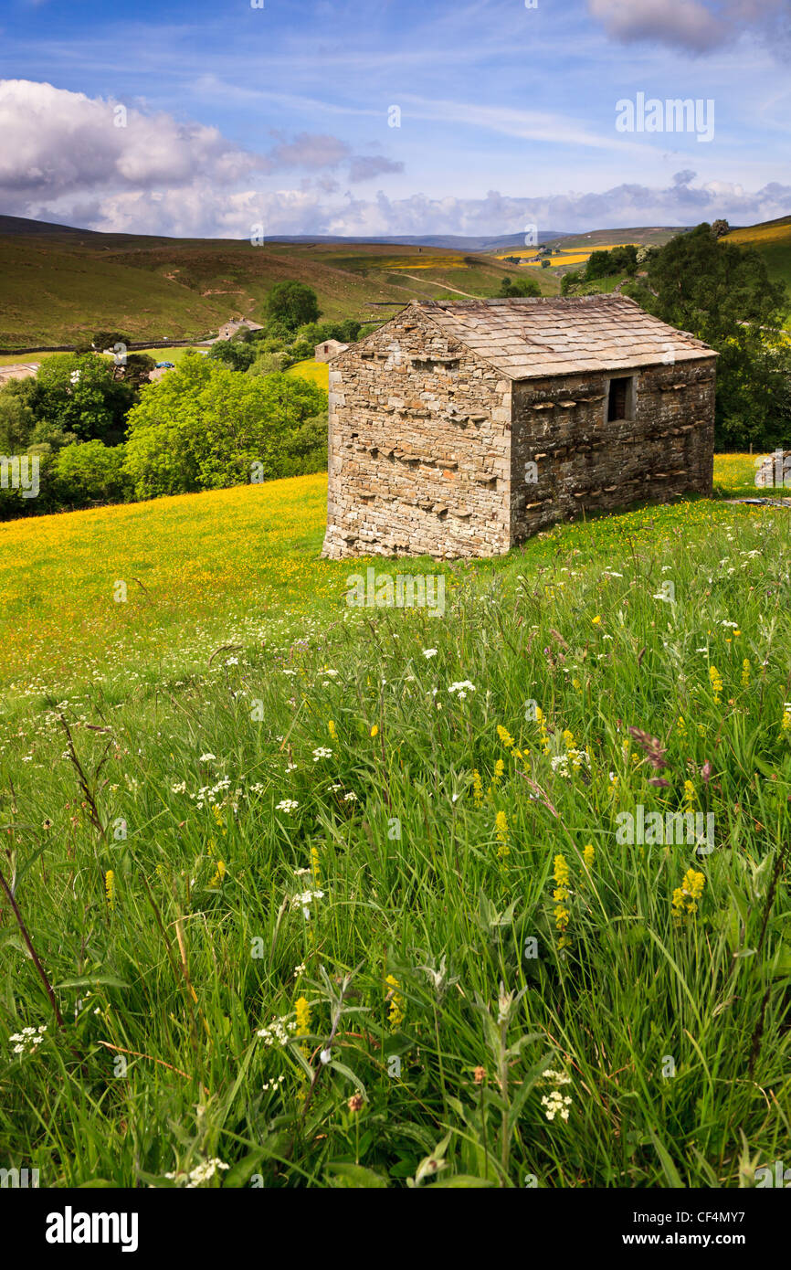 A barn in High Keld, Swaledale Stock Photo - Alamy