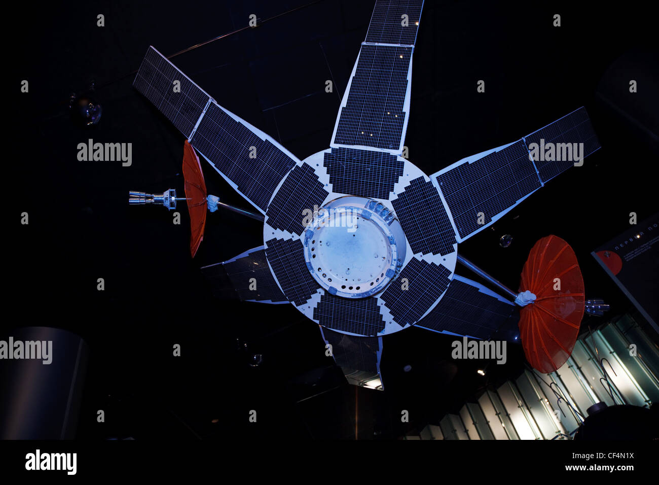 MOSCOW, RUSSIA - NOVEMBER 8: Space Museum. Soviet spacecraft, to study ...