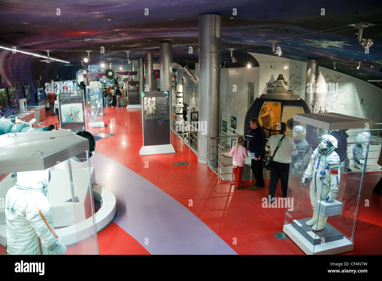 MOSCOW RUSSIA NOVEMBER 8 Museum Soviet space exploration Pavilion ...