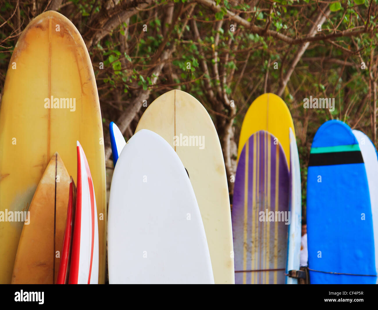 Indonesia, Bali Island, Surfboards on kuta beach Stock Photo - Alamy