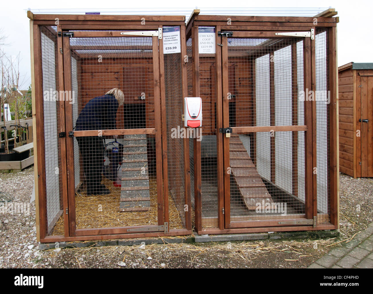 Wooden Chicken Cages