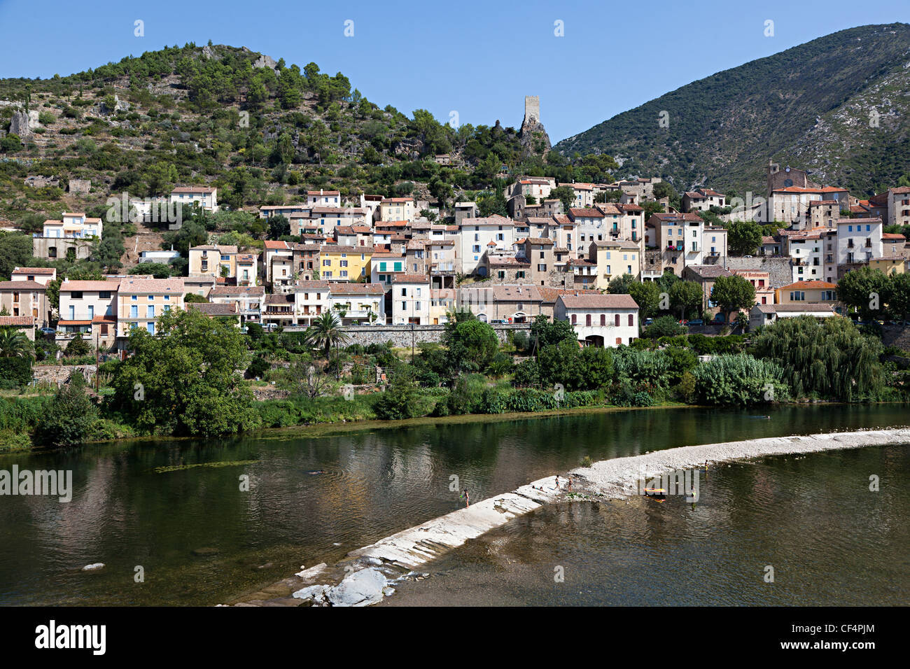Roquebrun hi-res stock photography and images - Alamy