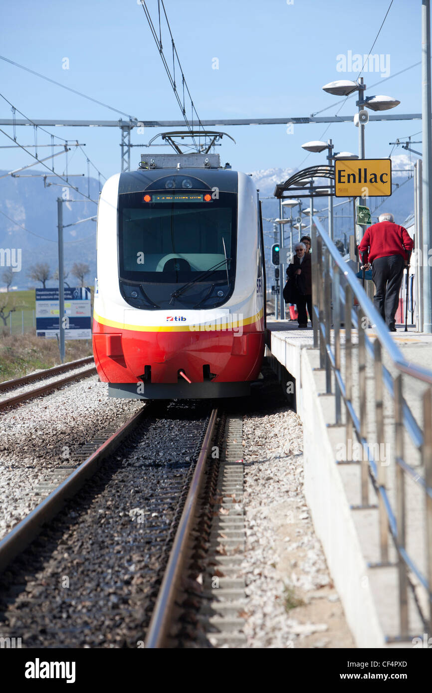 Palma de Mallorca railway Stock Photo - Alamy