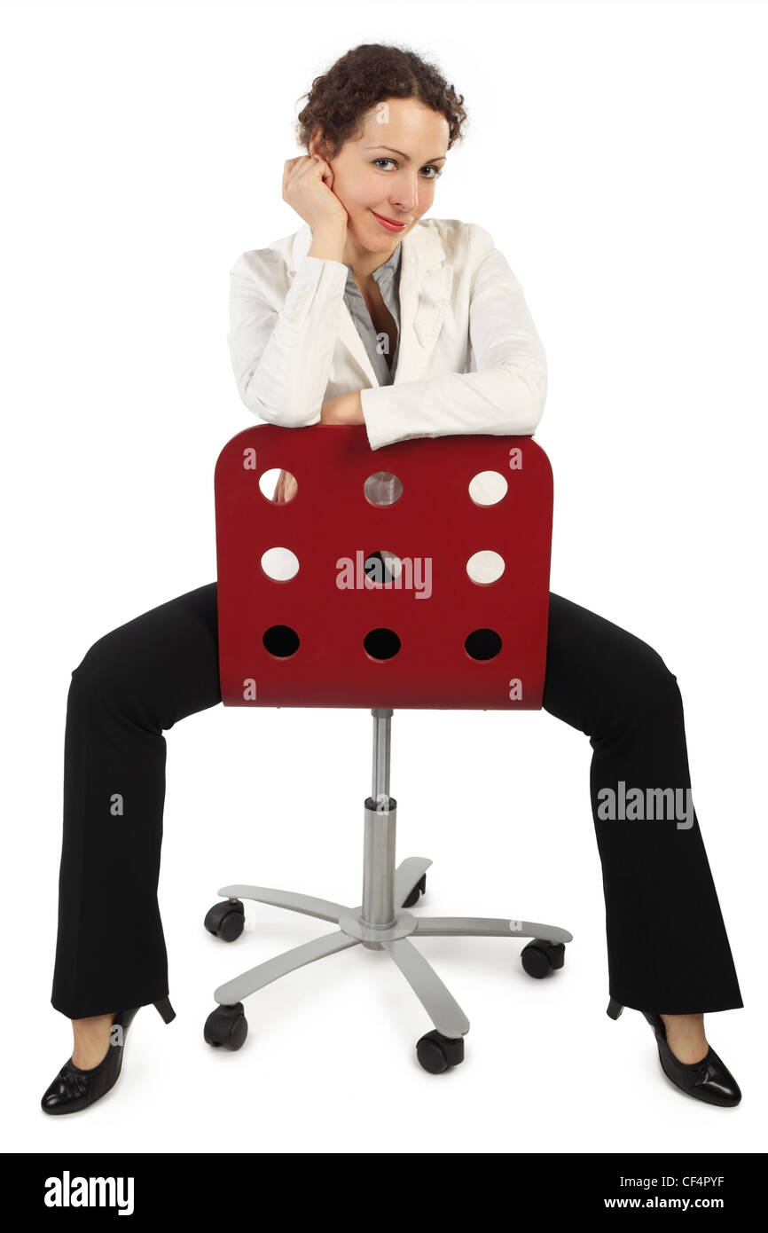Straddle chair Cut Out Stock Images & Pictures - Alamy