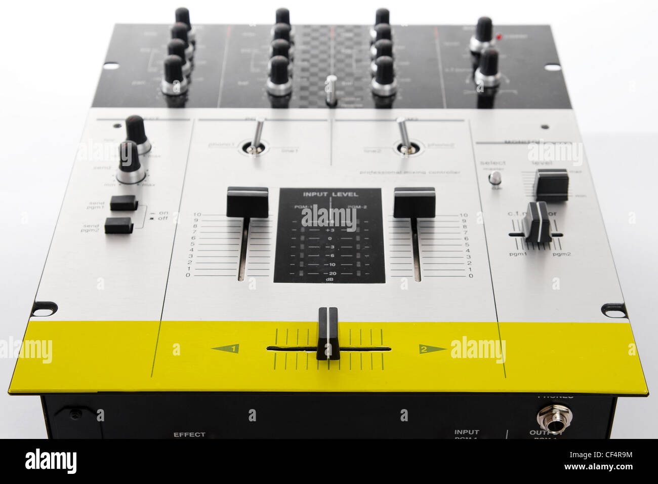 Top-class mixer for a hip-hop scratch disc jockey Stock Photo - Alamy