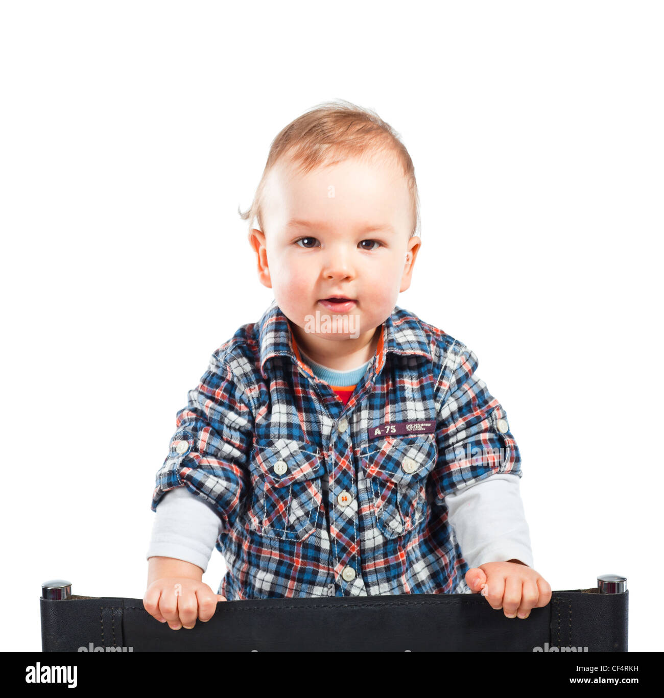 Baby isolated on white hi-res stock photography and images - Alamy