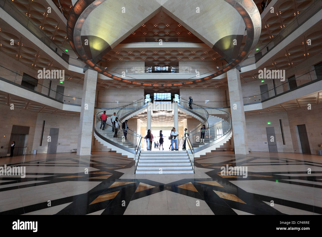 Interior of the Museum of Islamic Art in Doha, Qatar Stock Photo - Alamy