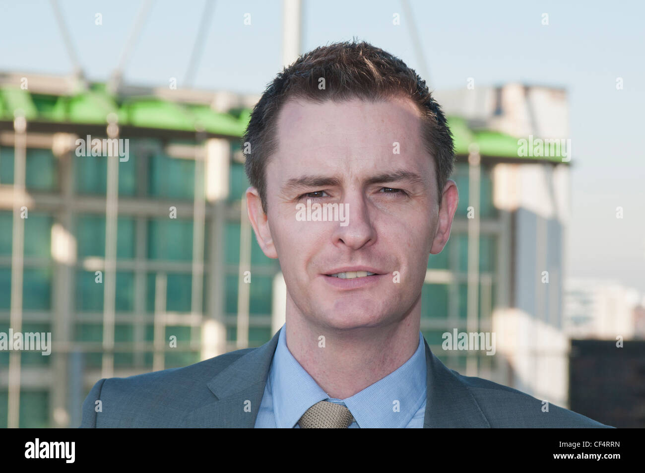 Portrait of 30 something business man Stock Photo - Alamy